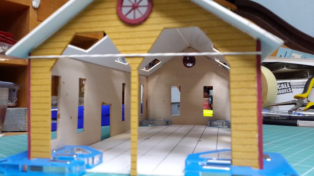 Brian's engine house scratch build - Model railroad layouts plansModel ...