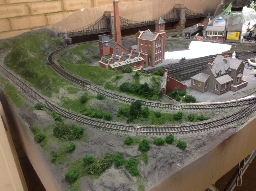 OO scale track and roadbed - David's - Model railroad layouts ...