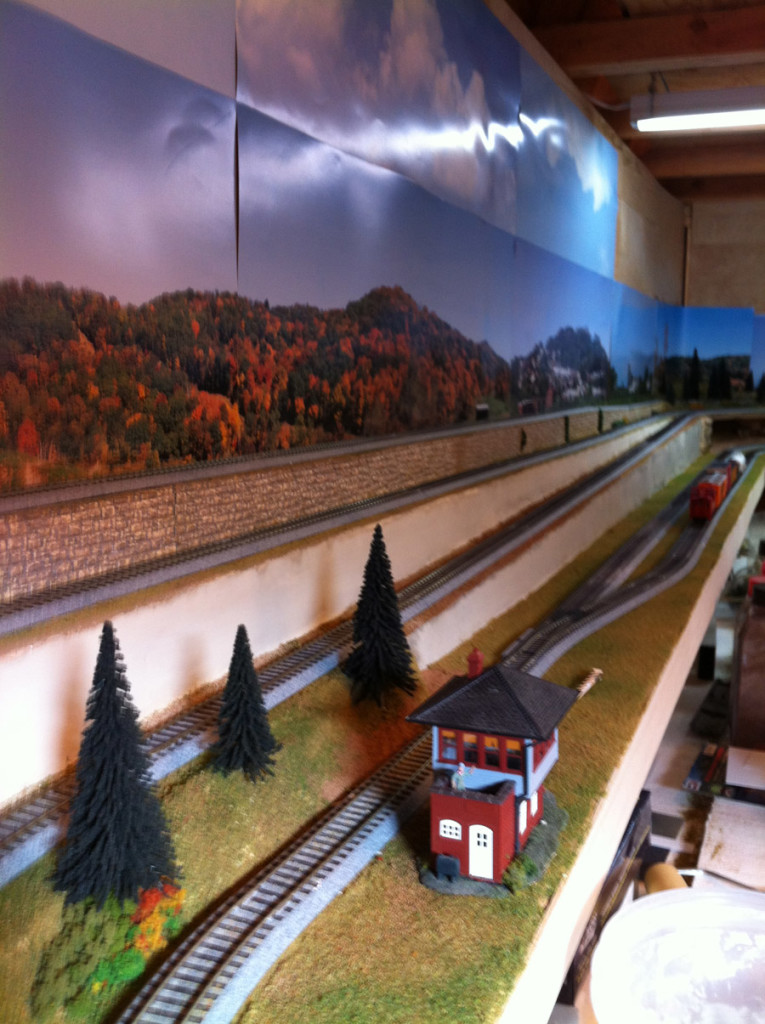 Photo backdrops for model trains - Steve's - Model railroad layouts ...