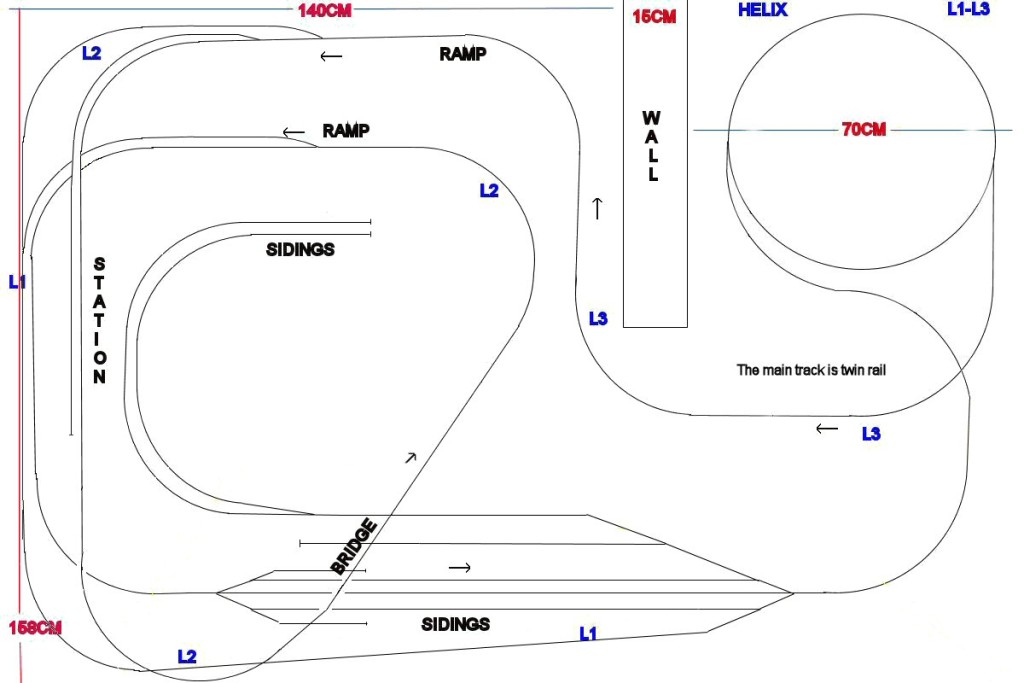 Peco N scale - Eric's layout - Model railroad layouts plansModel ...
