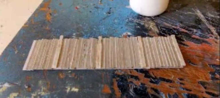 How to make fence for HO train scale - Model railroad layouts ...