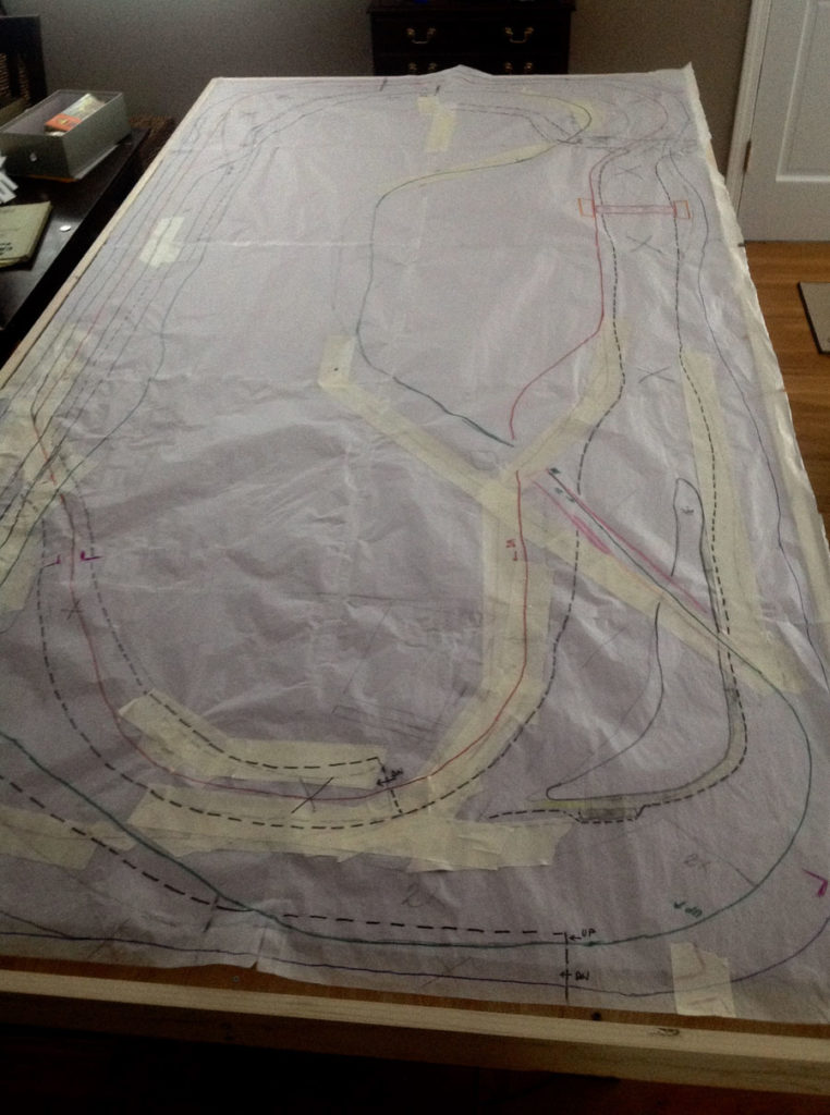 4x8 N scale layout - Model railroad layouts plansModel railroad layouts ...