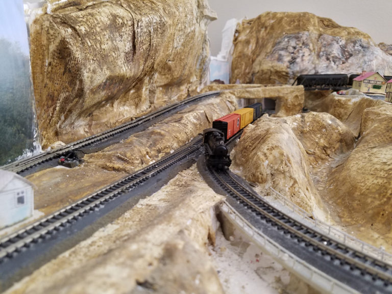 N scale incline layout - Tom's first build - Model railroad layouts ...