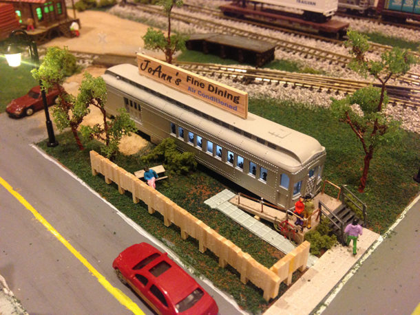 HO scale diner - Model railroad layouts plansModel railroad layouts plans