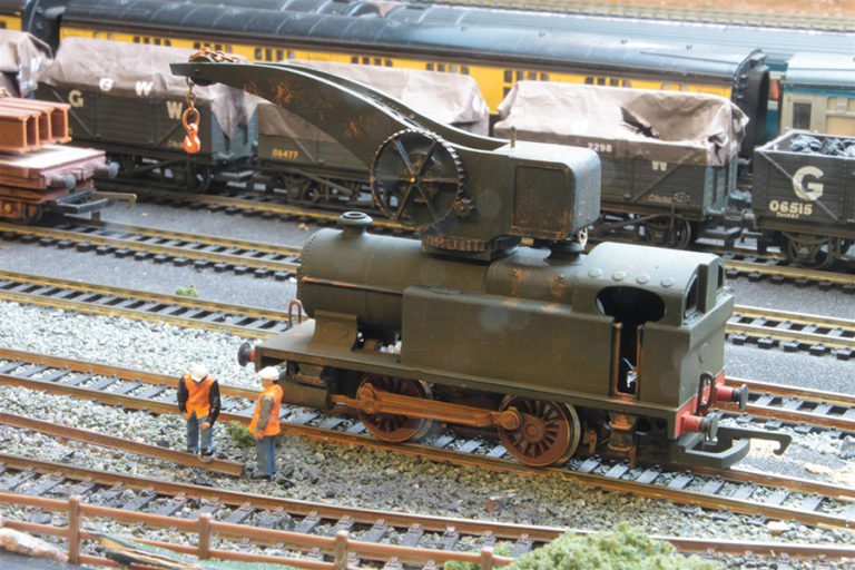 HO scale steam crawler crane - Model railroad layouts plansModel ...