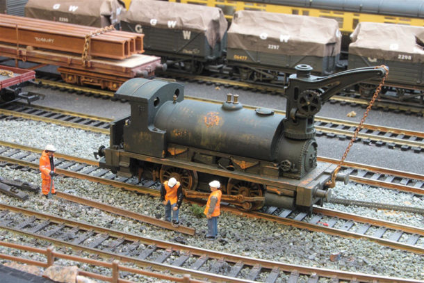 HO scale steam crawler crane - Model railroad layouts plansModel ...