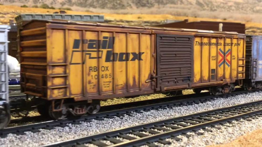 Weathering model railroad cars - Model railroad layouts plansModel ...