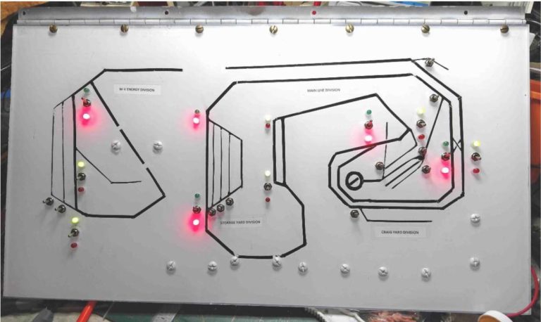 How to build a model railroad control panel - Model railroad layouts ...