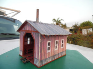 Model train engine house scratch build - Model railroad layouts ...