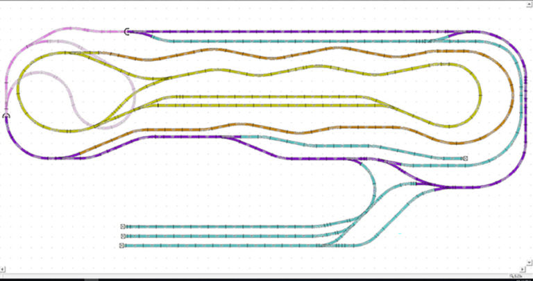 Fastrack layout plans - Model railroad layouts plansModel railroad ...