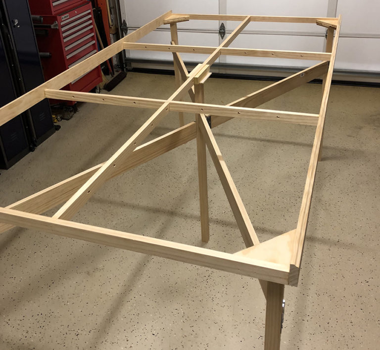 Model railroad benchwork - Bill's switching layout - Model railroad ...