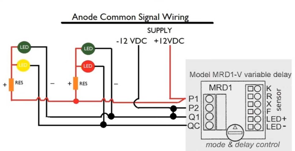 Simple model train signal circuit - Model railroad layouts plansModel ...