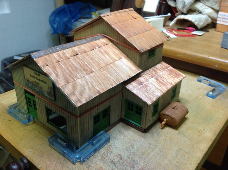 HO scale harbor small warehouse - Model railroad layouts plansModel ...