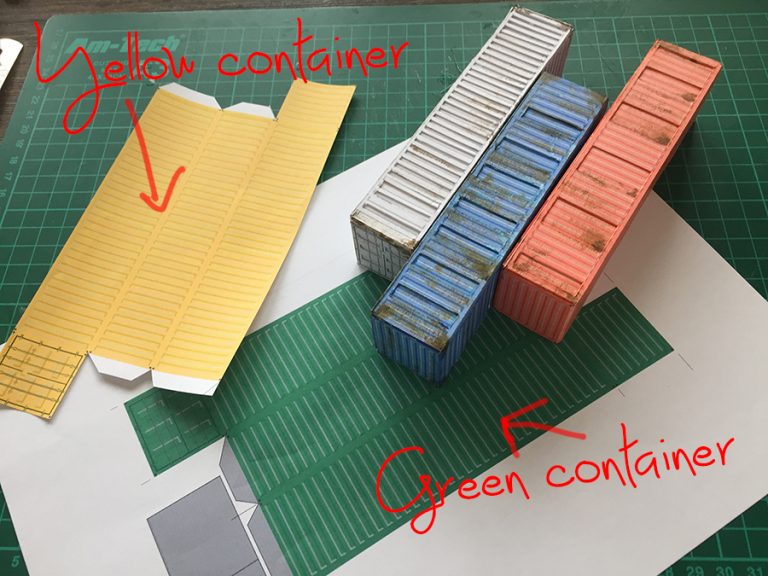 Scratch built shipping containers for your model railroad - Model ...