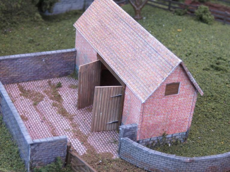 Model train cardstock buildings - Model railroad layouts plansModel ...