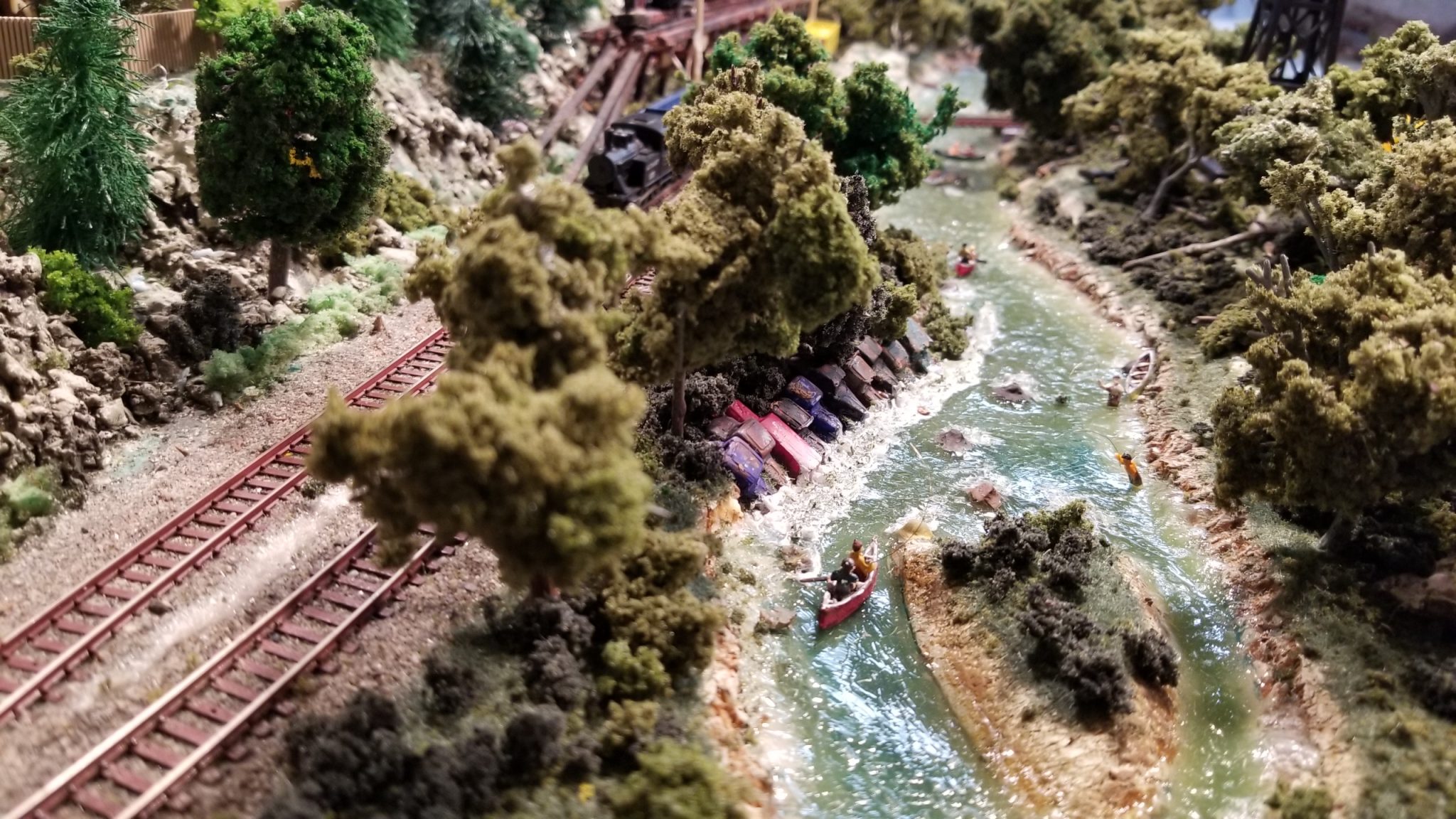 Richards' 8x8ft model railroad layout - Model railroad layouts ...