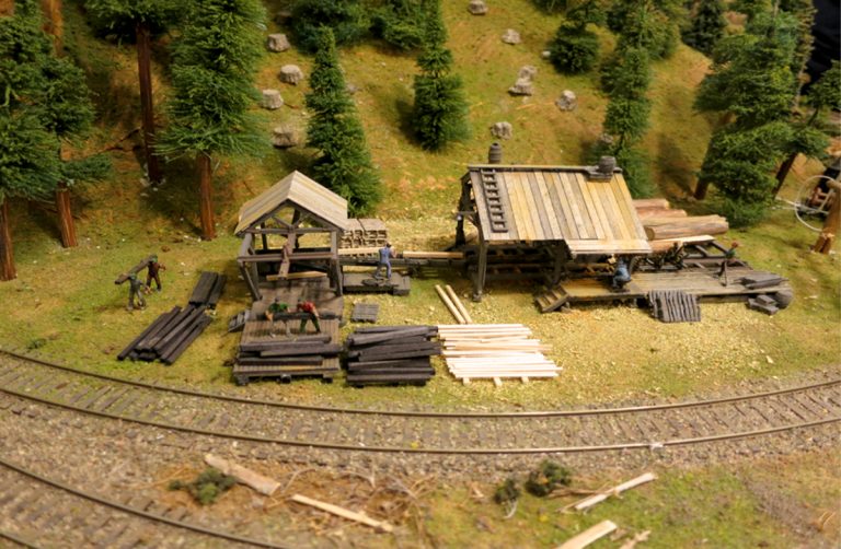 HO scale lumber layout - Model railroad layouts plansModel railroad ...