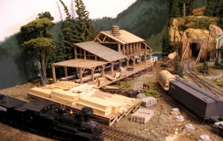 HO scale lumber layout - Model railroad layouts plansModel railroad ...