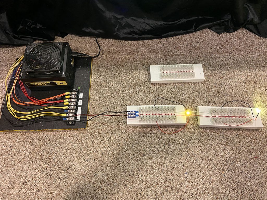 How to connect led strip lights to power supply - Model railroad ...