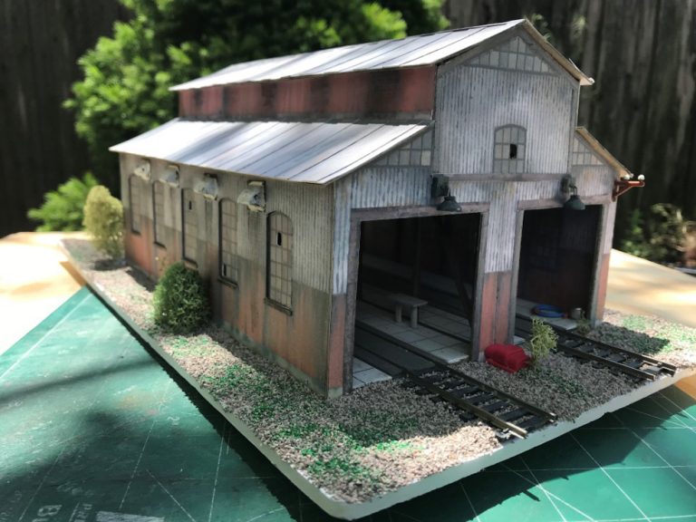 Model train printable buildings - Model railroad layouts plansModel ...