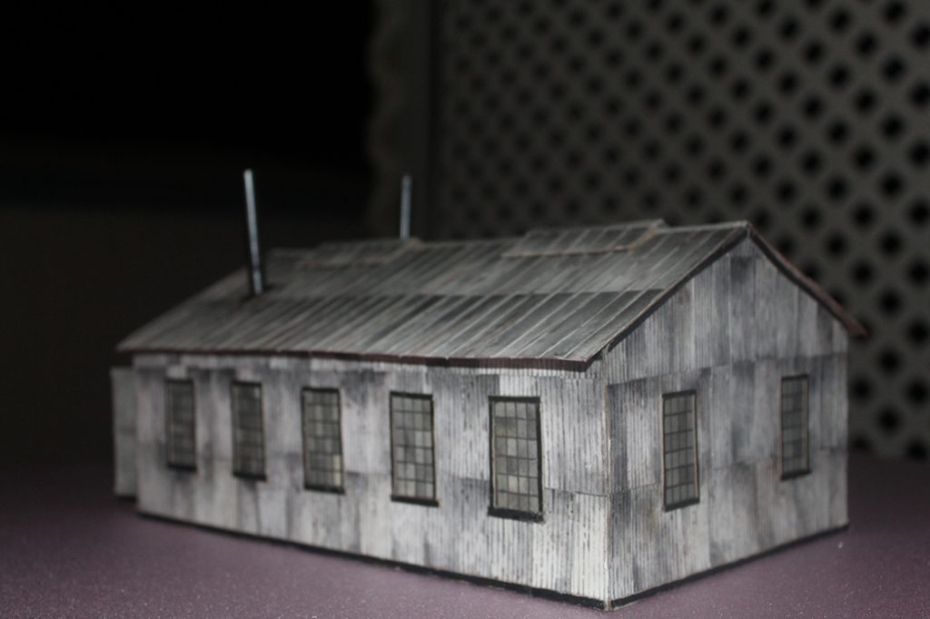 John scratch builds an engine shed - Model railroad layouts plansModel ...