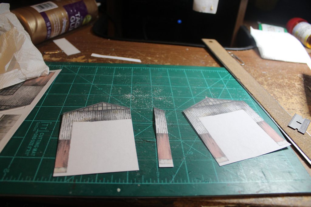 John scratch builds an engine shed - Model railroad layouts plansModel ...