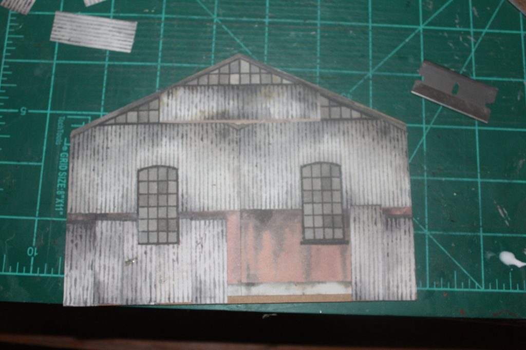 John scratch builds an engine shed - Model railroad layouts plansModel ...