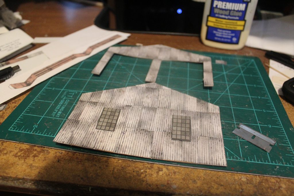 John scratch builds an engine shed - Model railroad layouts plansModel ...