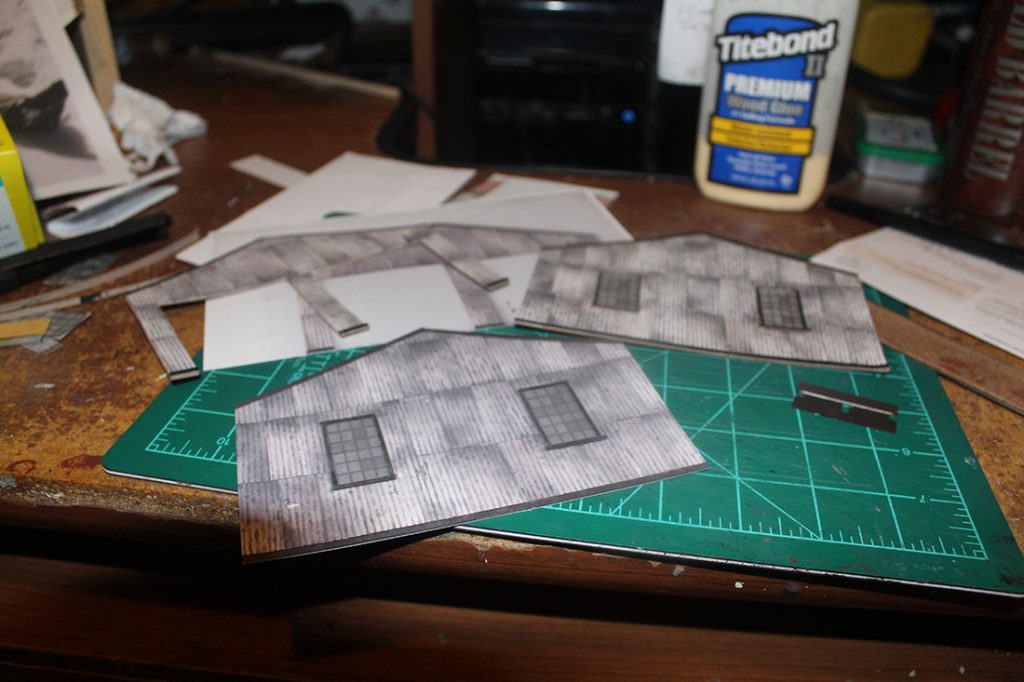 John scratch builds an engine shed - Model railroad layouts plansModel ...