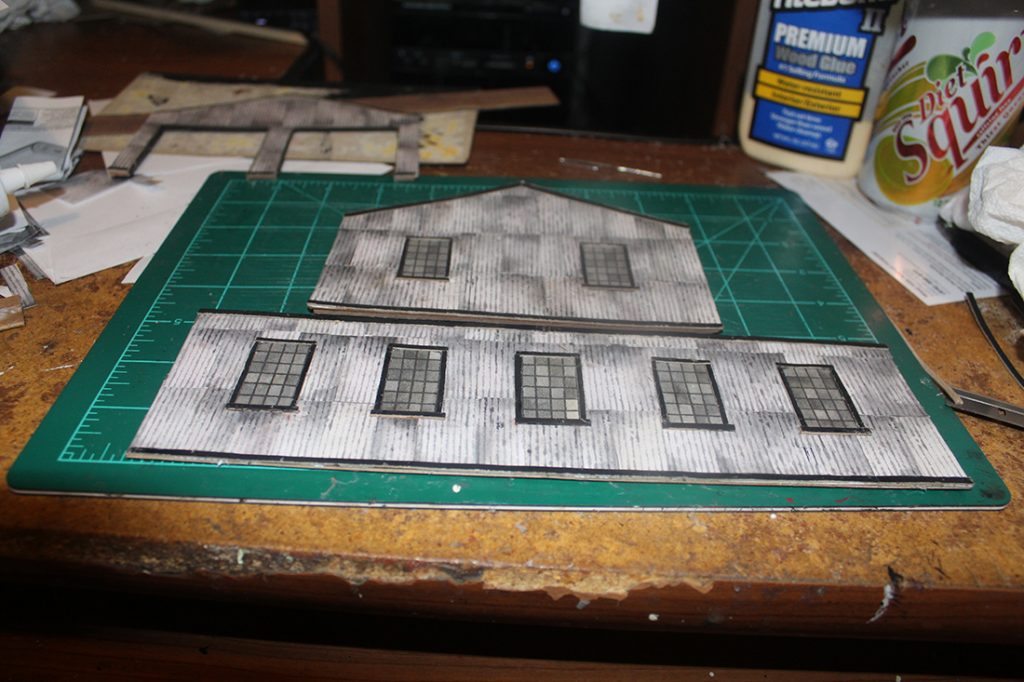 John scratch builds an engine shed - Model railroad layouts plansModel ...