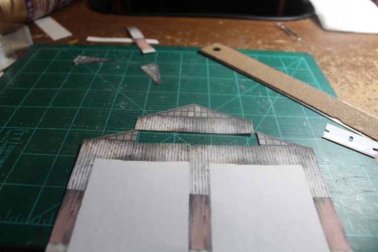 John scratch builds an engine shed - Model railroad layouts plansModel ...