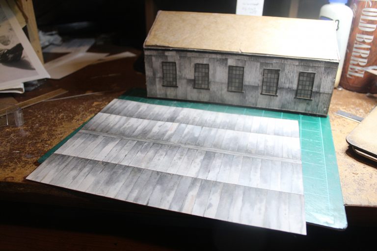 John scratch builds an engine shed - Model railroad layouts plansModel ...