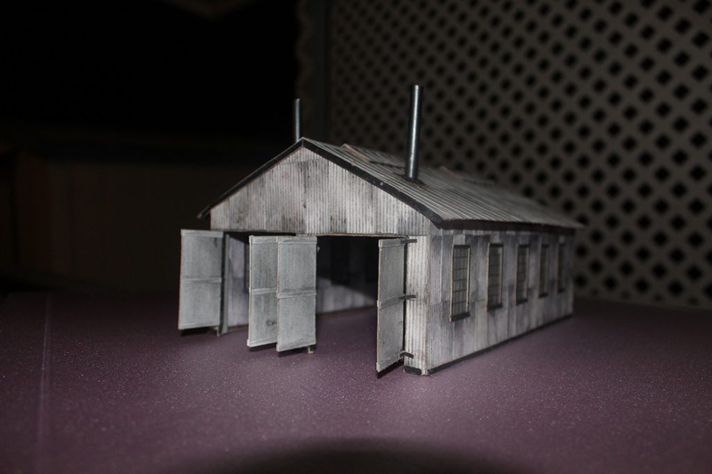 John scratch builds an engine shed - Model railroad layouts plansModel ...