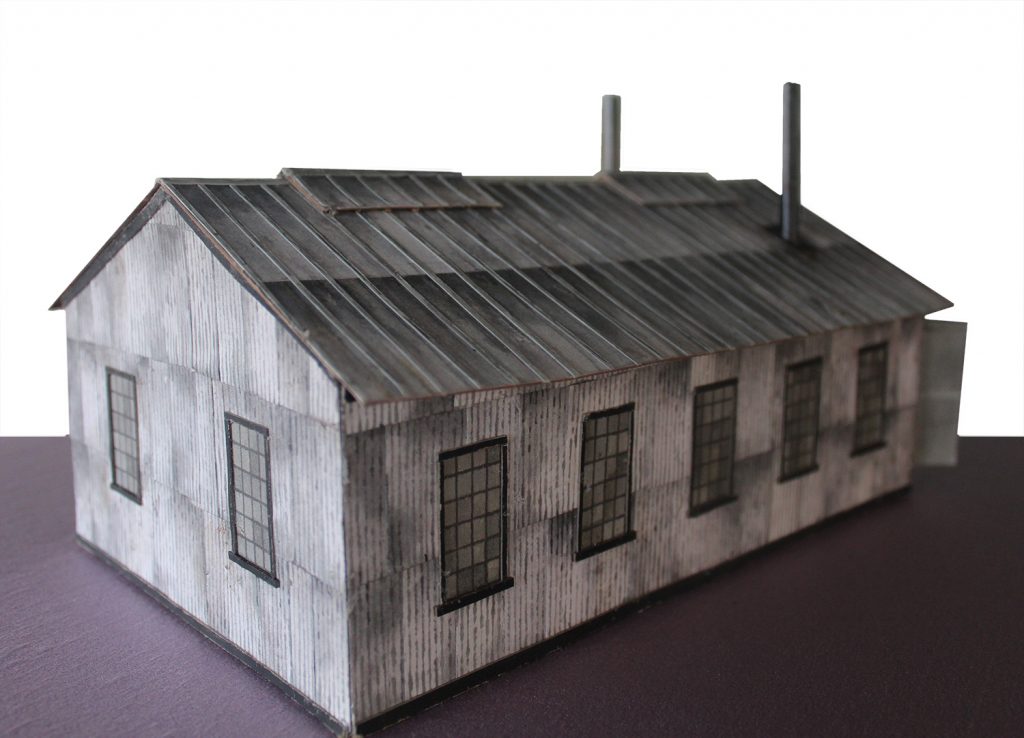 John scratch builds an engine shed - Model railroad layouts plansModel ...