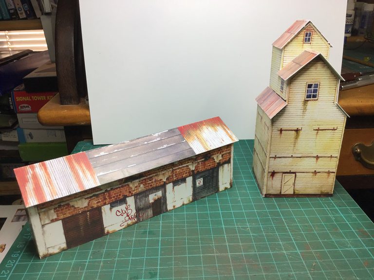 Model train printable buildings - Model railroad layouts plansModel ...