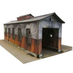 HO engine house - Model railroad layouts plansModel railroad layouts plans