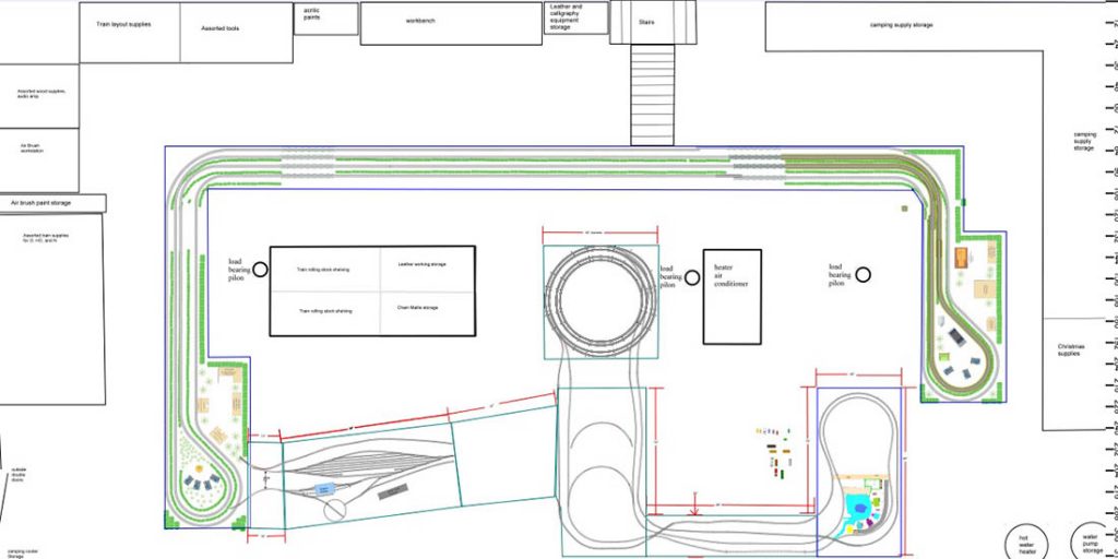 Large O scale track layouts - Model railroad layouts plansModel ...