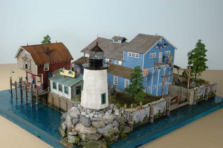 HO scale harbor - Model railroad layouts plansModel railroad layouts plans