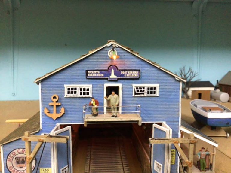 HO scale harbor - Model railroad layouts plansModel railroad layouts plans