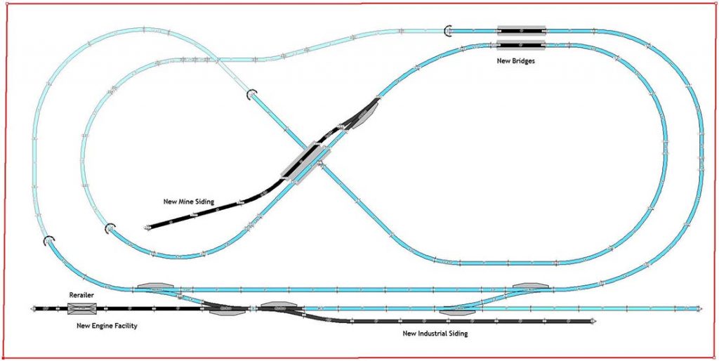 N scale scenic ridge - Dean's layout - Model railroad layouts ...