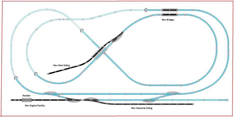 N scale scenic ridge - Dean's layout - Model railroad layouts ...