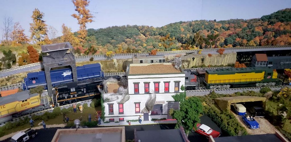 HO scale town - Eric's latest update - Model railroad layouts ...