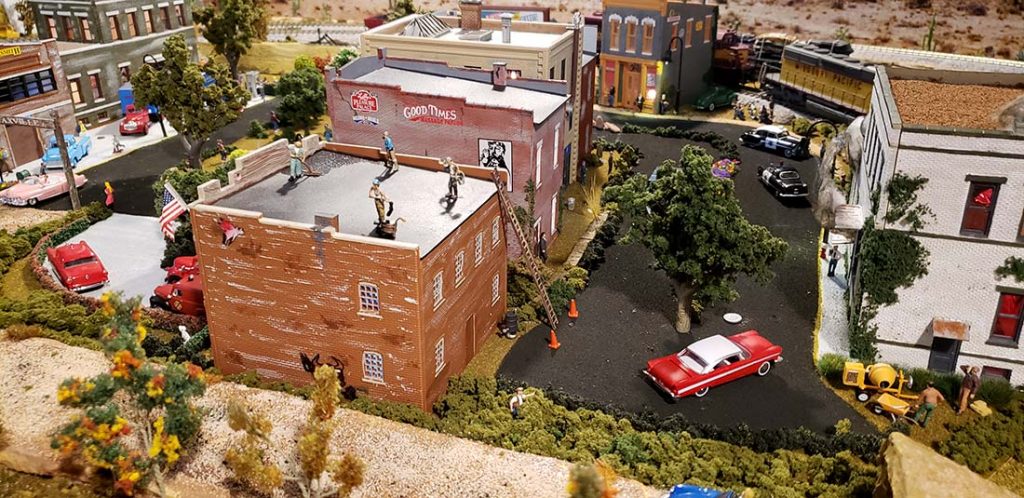 HO scale town - Eric's latest update - Model railroad layouts ...