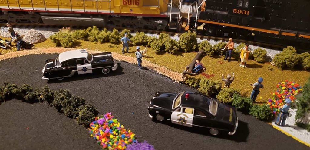 HO scale town - Eric's latest update - Model railroad layouts ...