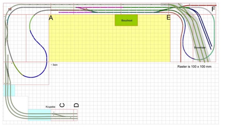 European HO model trains - Model railroad layouts plansModel railroad ...
