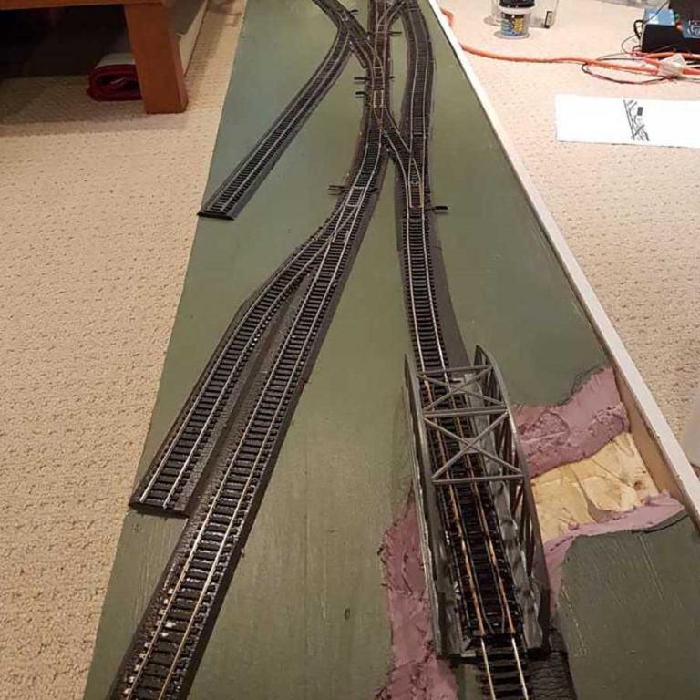 HO scale track plans for shelf layouts - Model railroad layouts ...