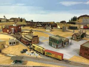 HO scale train layouts - Model railroad layouts plansModel railroad ...