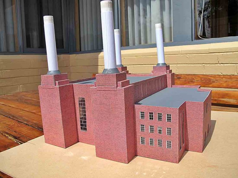 Model railway power station: Barry's - Model railroad layouts ...