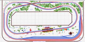 HO scale Santa Fe layout - Model railroad layouts plansModel railroad ...