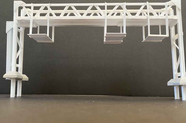 Rob makes a signal gantry - Model railroad layouts plansModel railroad ...